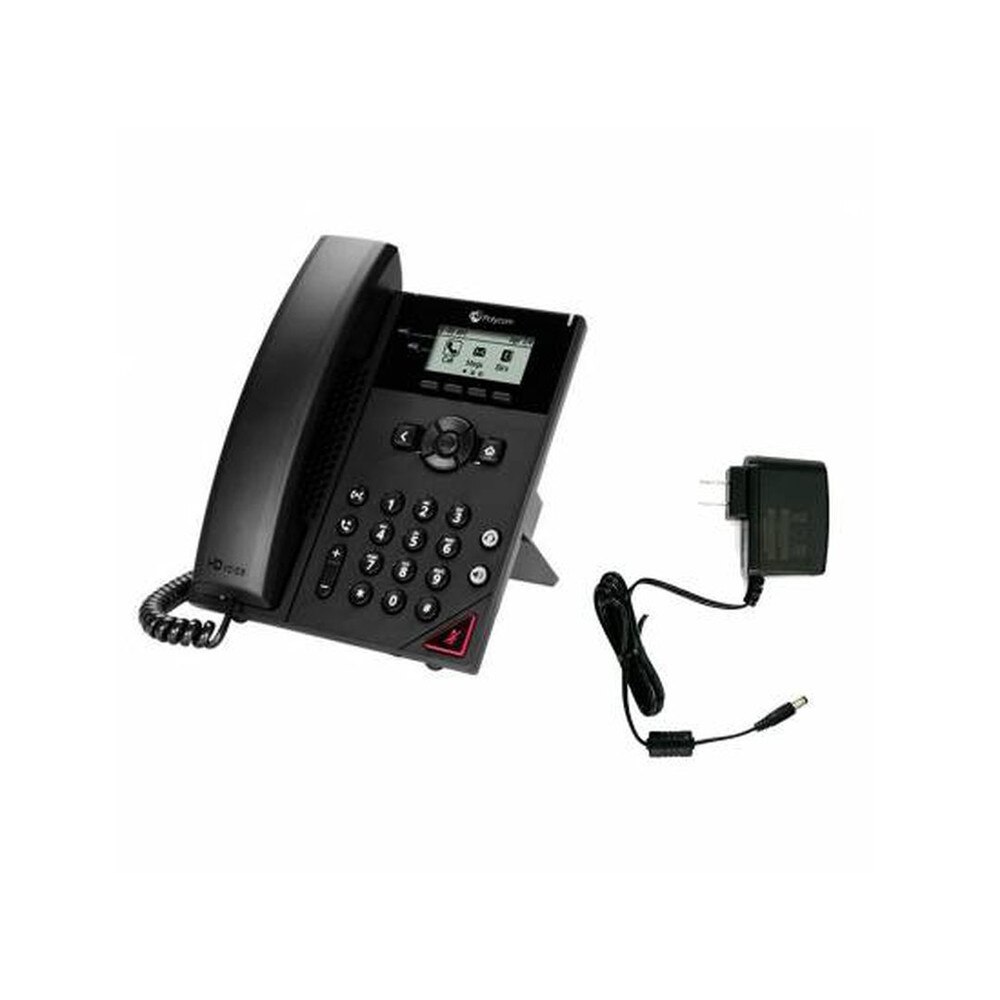 Poly 150 IP Phone - Corded - Corded - Wall Mountable Tabletop (2200 ...