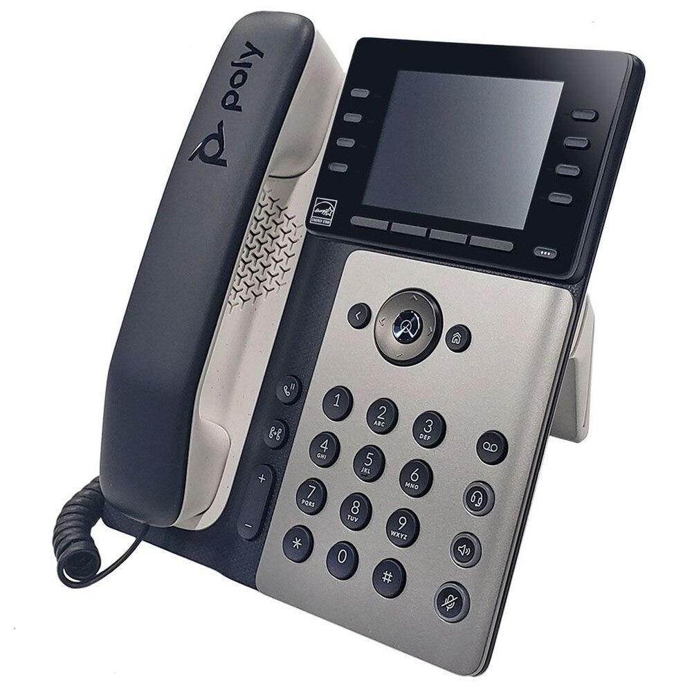 Poly Edge E300 IP Desk Phone (2200-87815-025, 82M92AA) | New
