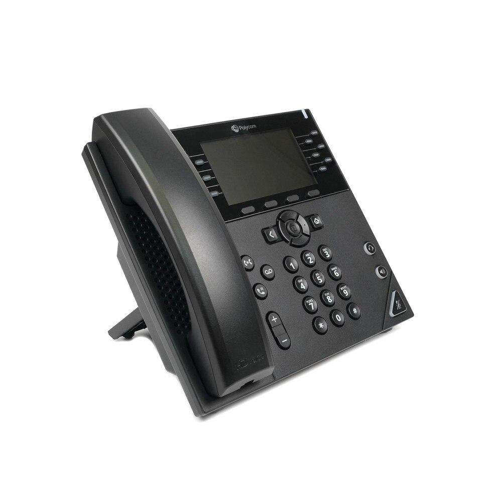 HP Poly VVX 450 12-Line PoE IP Phone with NA Power Supply (89B76AA#AC3 ...