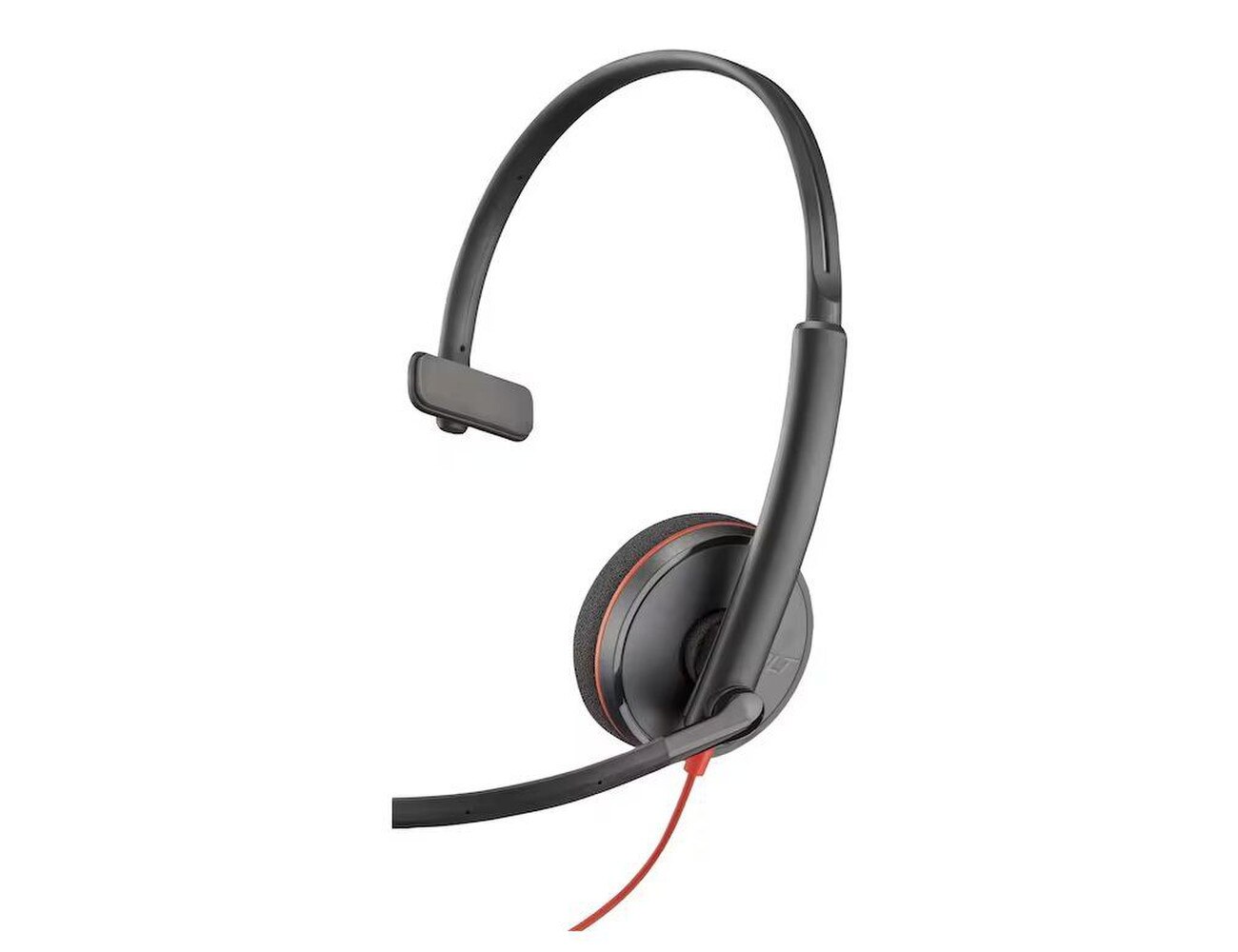 Poly Blackwire 3210 Monaural USB-C Headset +USB-C/A Adapter - Bulk ...