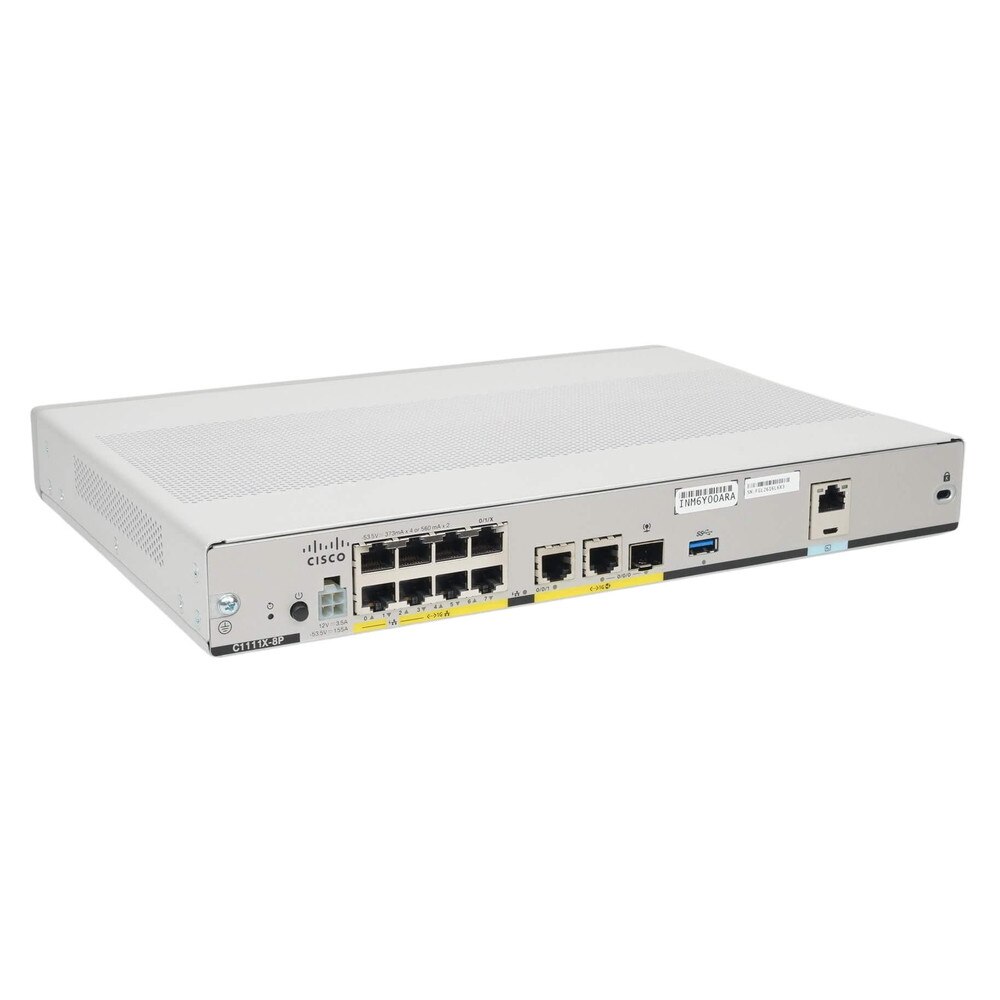 Cisco C1111x 8p 1100 Series Router Isr 1100 8 Ports Dual Ge Wan