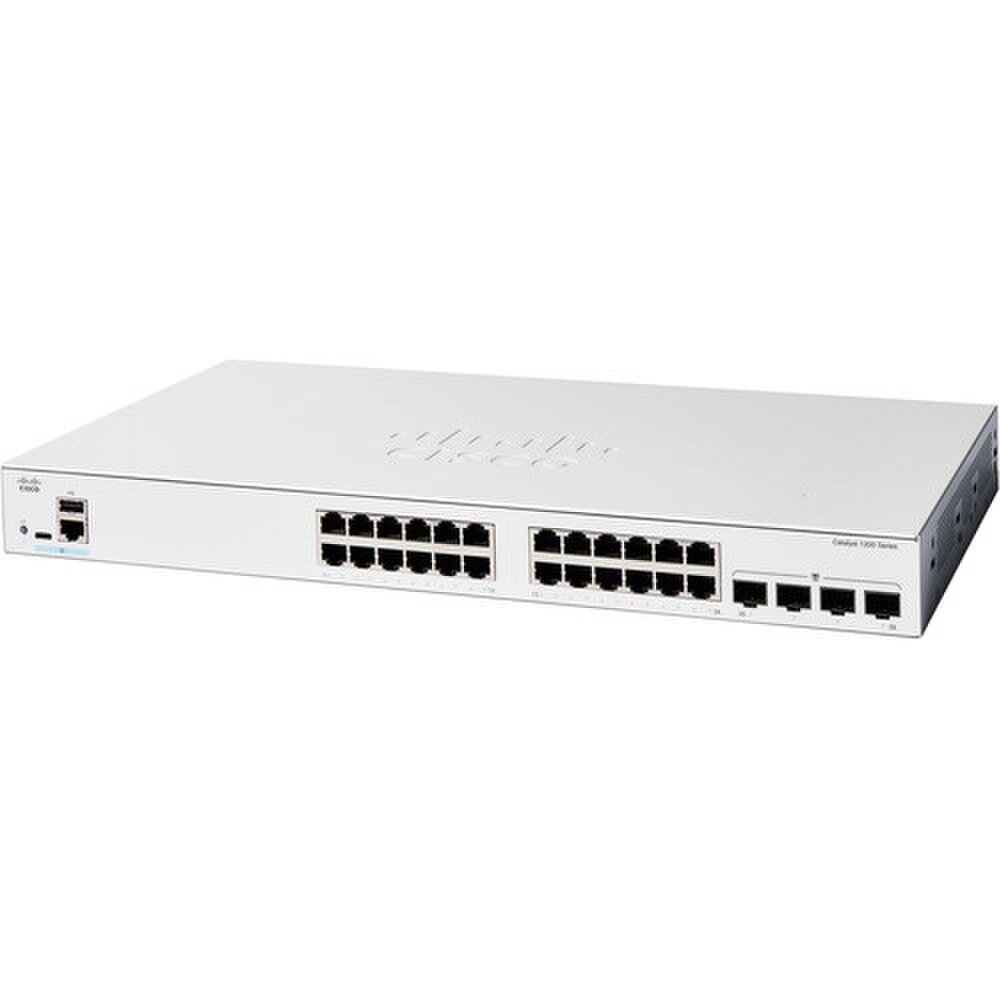 Cisco Catalyst C1200-24T-4G 24-Port Gigabit Managed Network Switch | Refresh