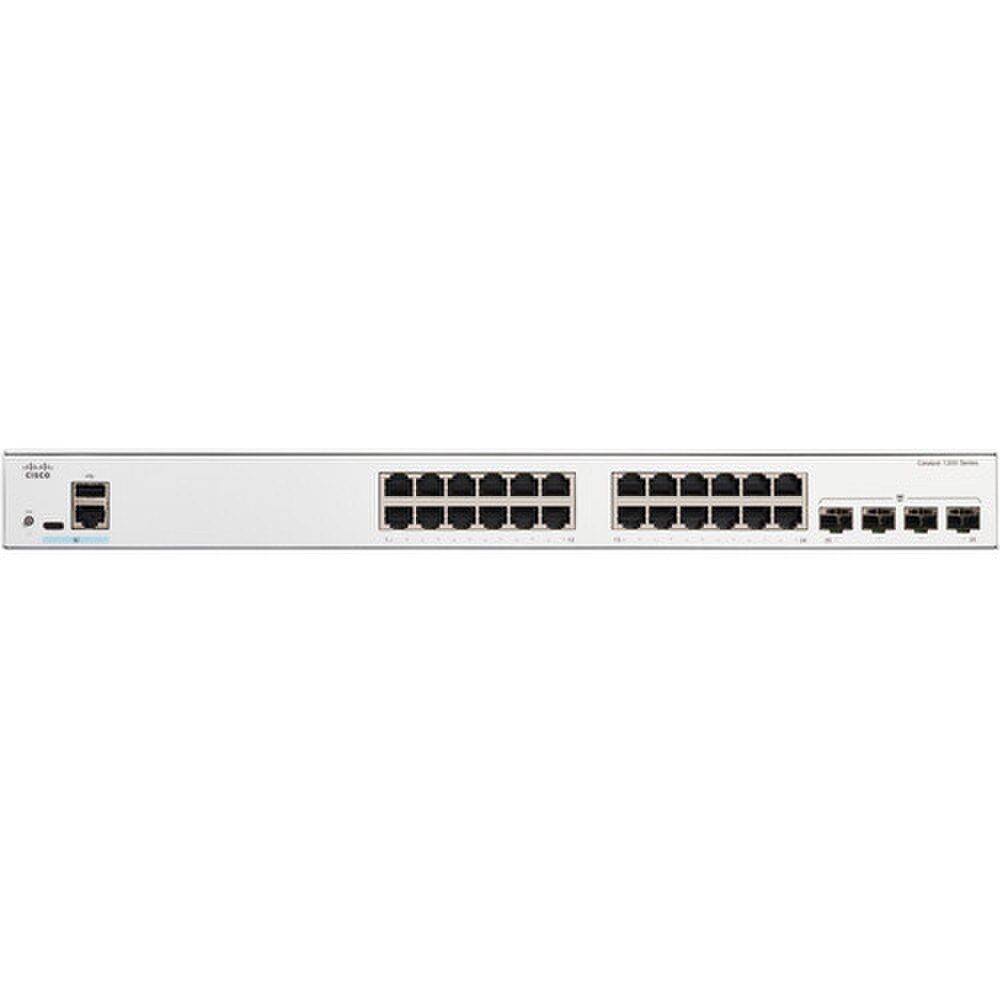 Cisco Catalyst C1200-24T-4G 24-Port Gigabit Managed Network Switch ...