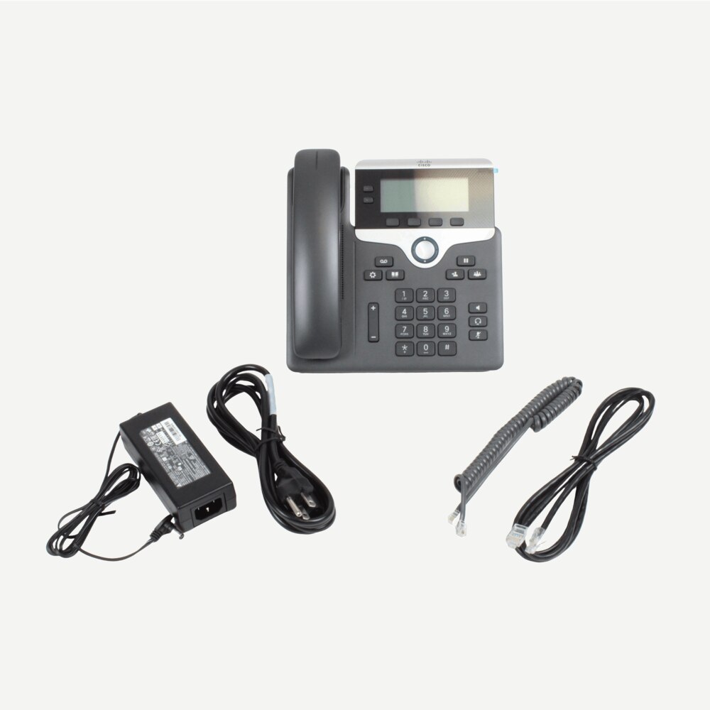 Cisco 7821 IP Phone with Multiplatform Firmware and Power Adapter (CP ...