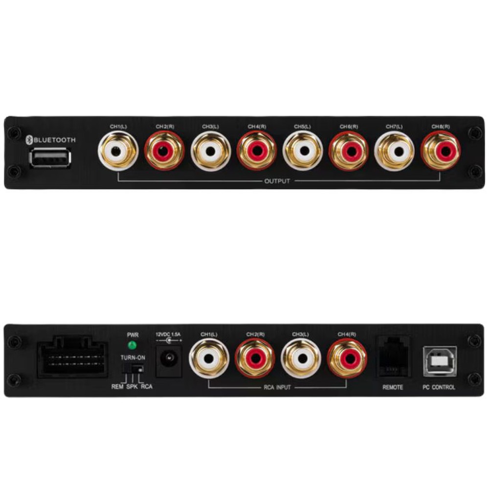 Dayton Audio DSP-408 4x8 DSP Digital Signal Processor for Home and Car ...