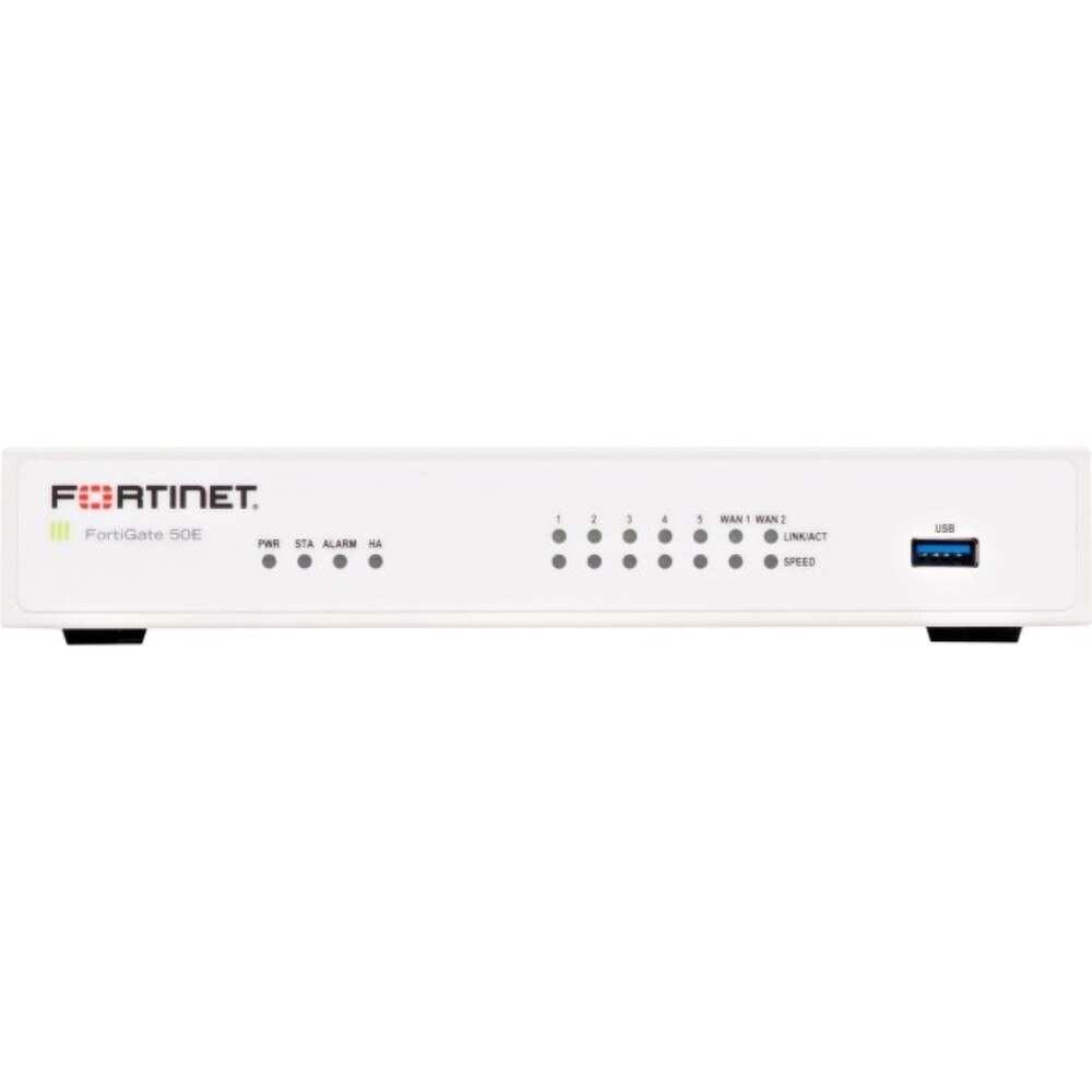 Fortinet 7 x GE RJ45 ports (Including 2 x WAN port, 5 x Switch ports ...