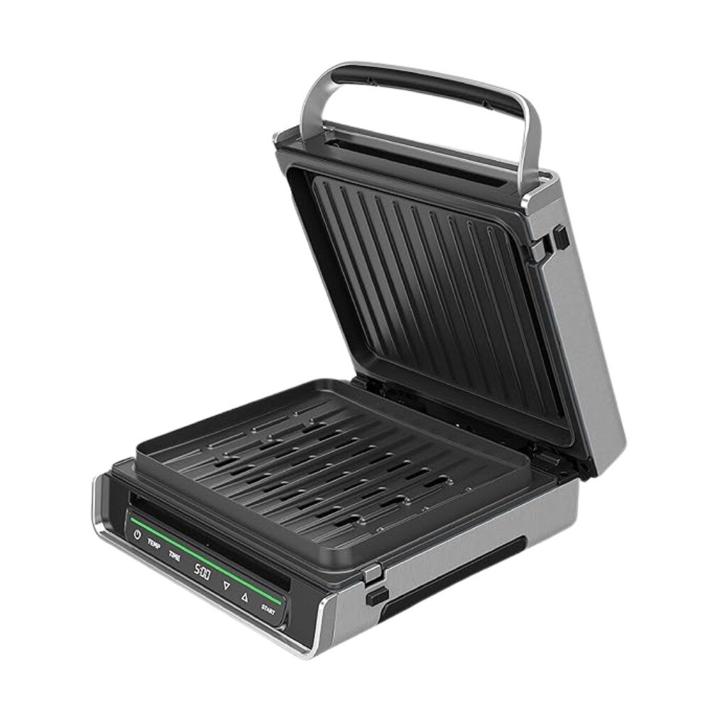 George Foreman Smokeless Digital Family Size Grill (GRD6090B) | Like New