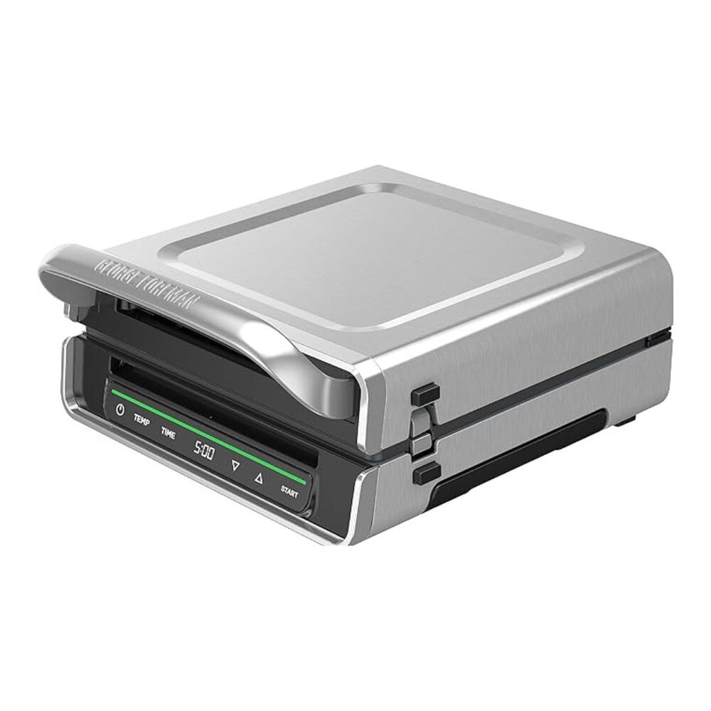 George Foreman Smokeless Digital Family Size Grill (GRD6090B) | Like New