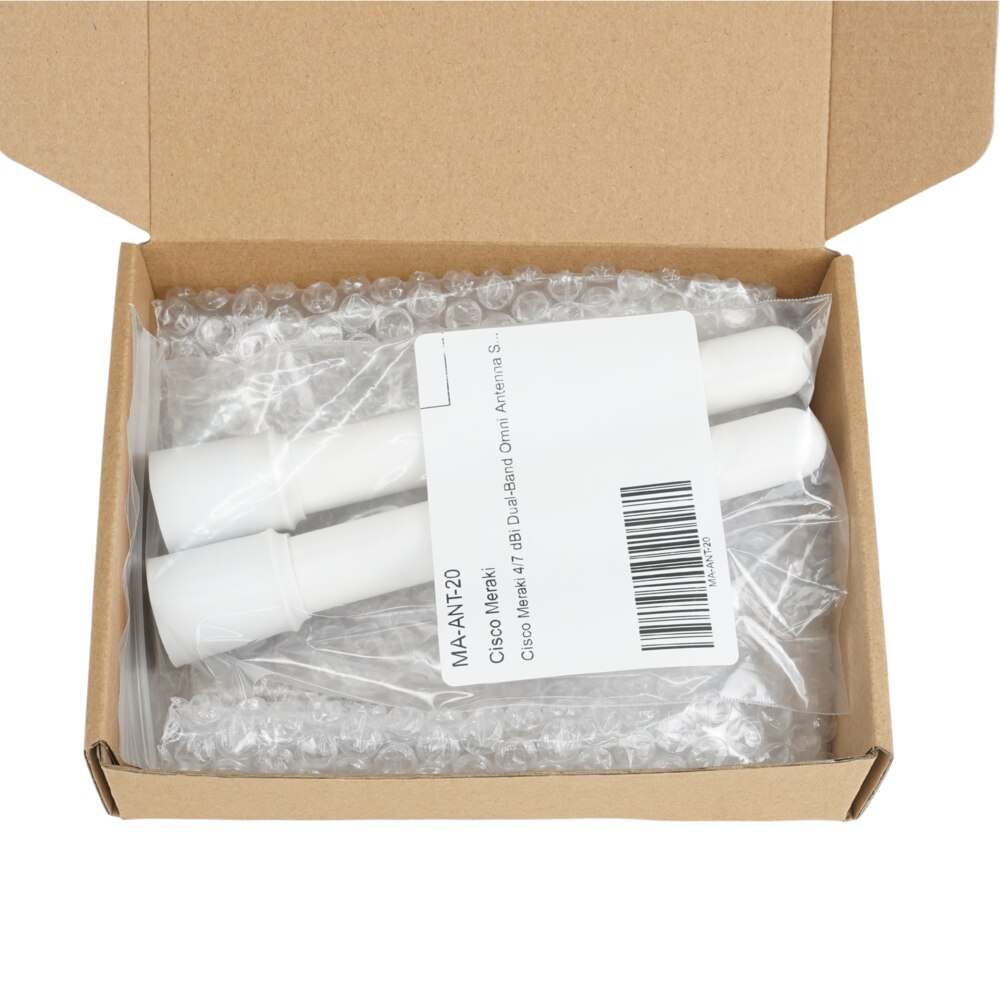 Cisco Meraki MA-ANT-20 4/7 dBi Dual-Band Omni Antenna Set | Recertified