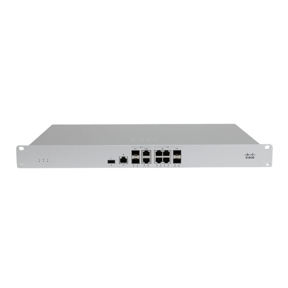 Cisco Meraki MX95 8-Port Cloud Managed Firewall Security Appliance ...